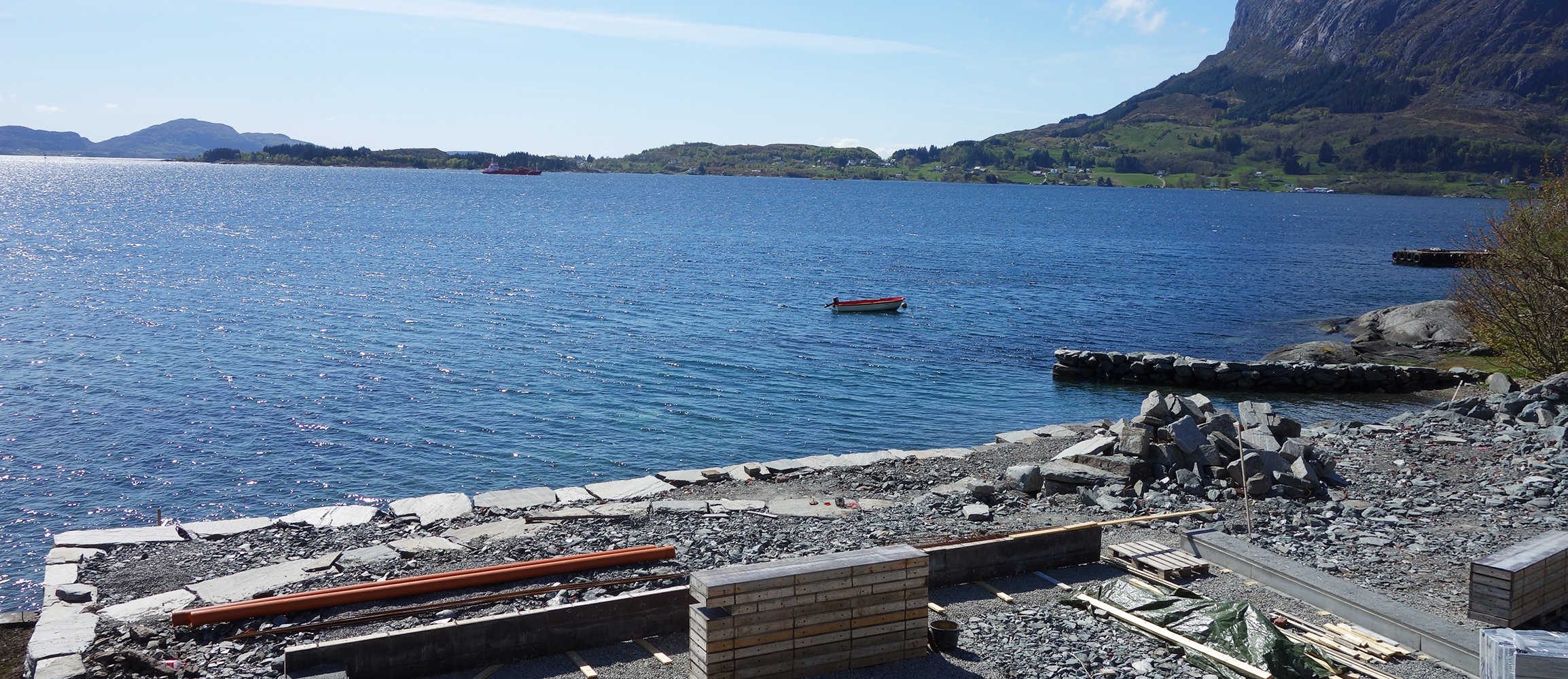 groundwork has begun on the two single family homes in Askvoll ...